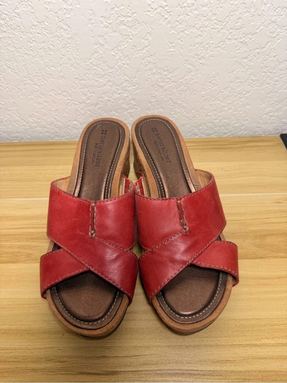 Naturalizer | Shoes | Naturalizer N5 Comfort Brown Red Leather ...